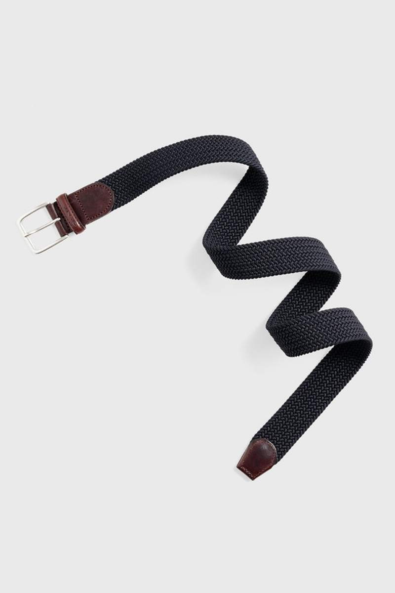 ÖV GANT ELASTIC BRAID BELT MARINE | GANT HU