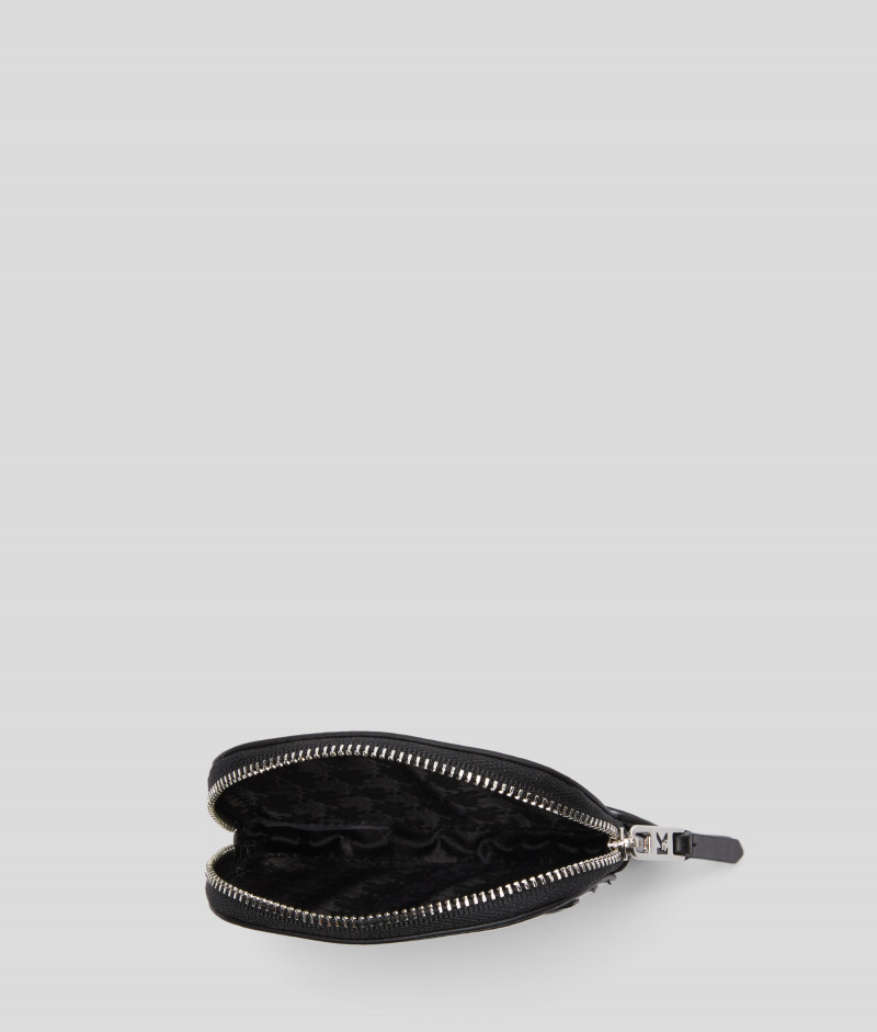 PEŇAŽENKA KARL LAGERFELD K/IKONIK COIN PURSE BLACK | VERMONT SK