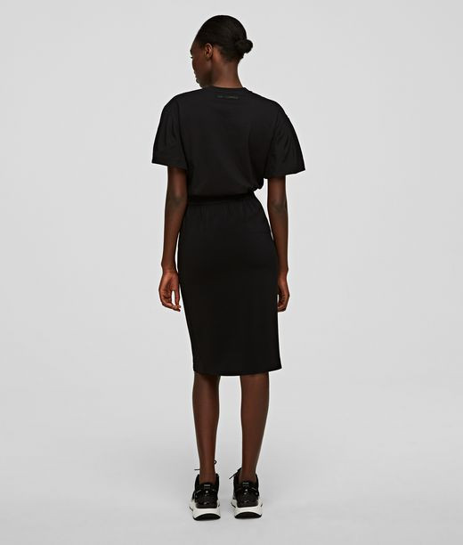 SZOKNYA KARL LAGERFELD CADY SKIRT W/ MESH | VERMONT HU