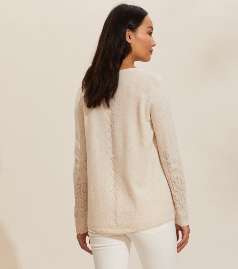 SVETR ODD MOLLY SIMONE SWEATER LIGHT PORCELAIN | VERMONT CZ