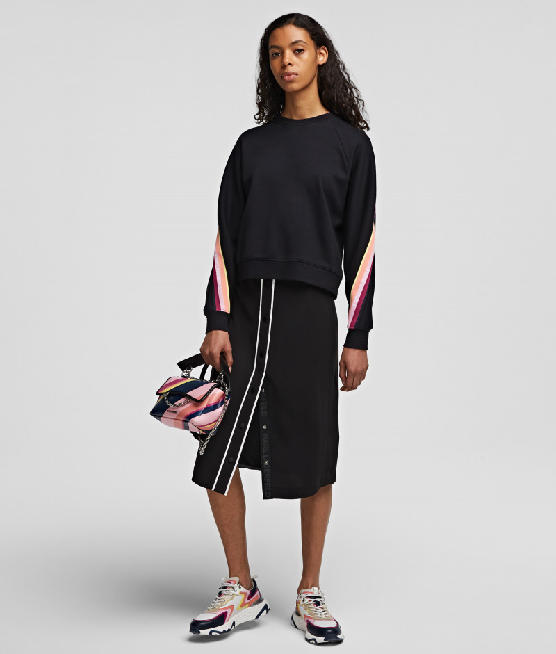 SUKŇA KARL LAGERFELD CADY SKIRT W/ SNAPS | VERMONT SK