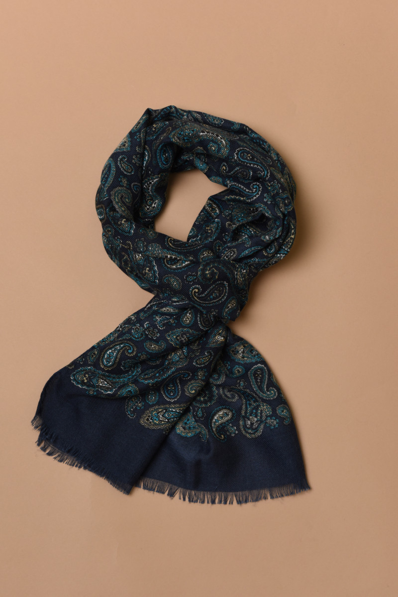 ŠÁLA MANUEL RITZ SCARF NAVY | VERMONT CZ
