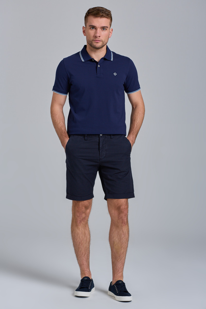 ŠORTKY GANT ALLISTER SUNFADED SHORTS MARINE | GANT SK