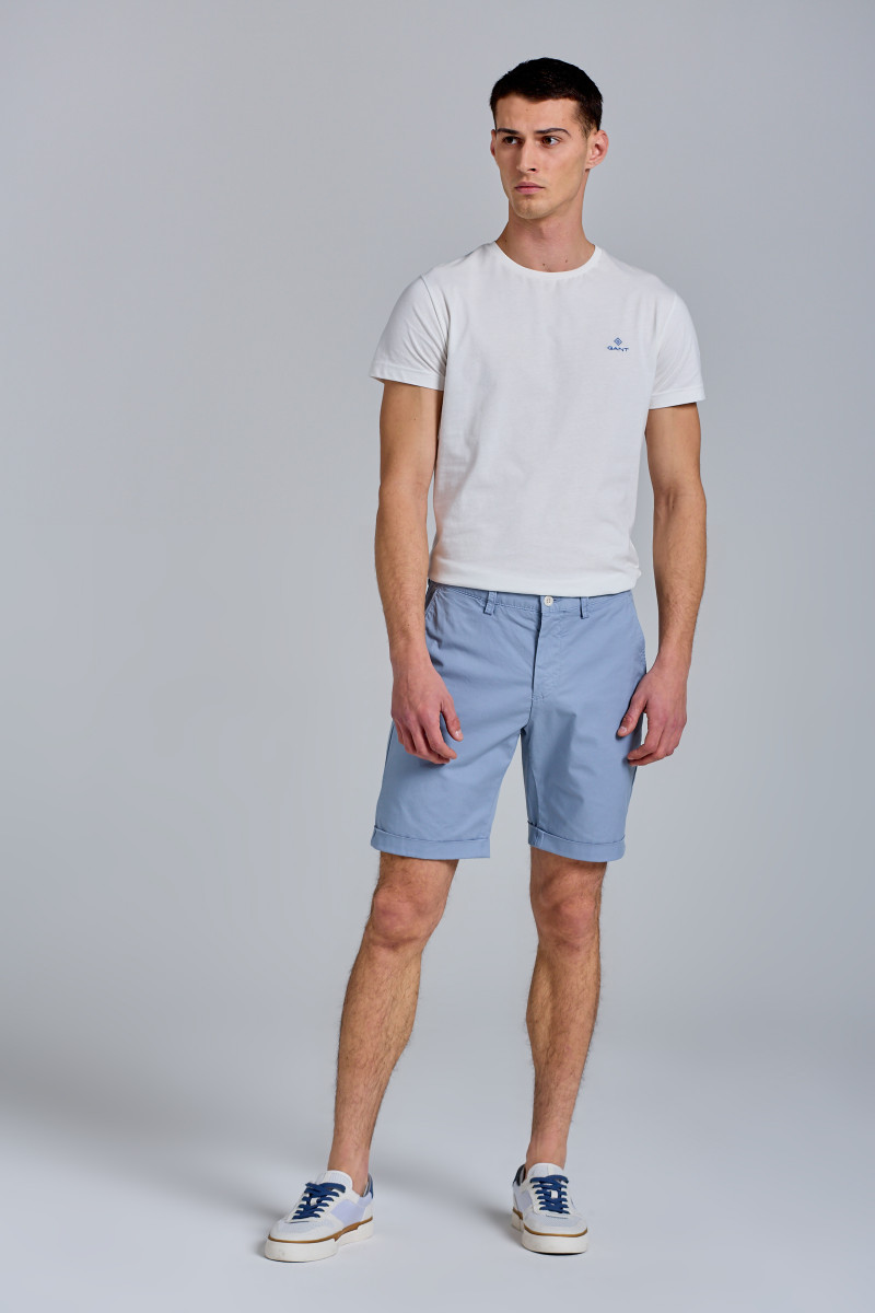ŠORTKY GANT ALLISTER SUNFADED SHORTS AZURE BLUE | GANT CZ