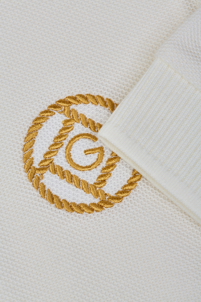 POLOKOŠEĽA GANT D1. ROPE ICON SS PIQUE eggshell | GANT SK