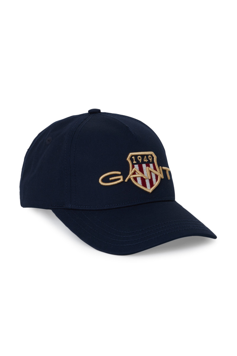 KŠILTOVKA GANT D1. ARCHIVE SHIELD COTTON CAP MARINE | GANT CZ