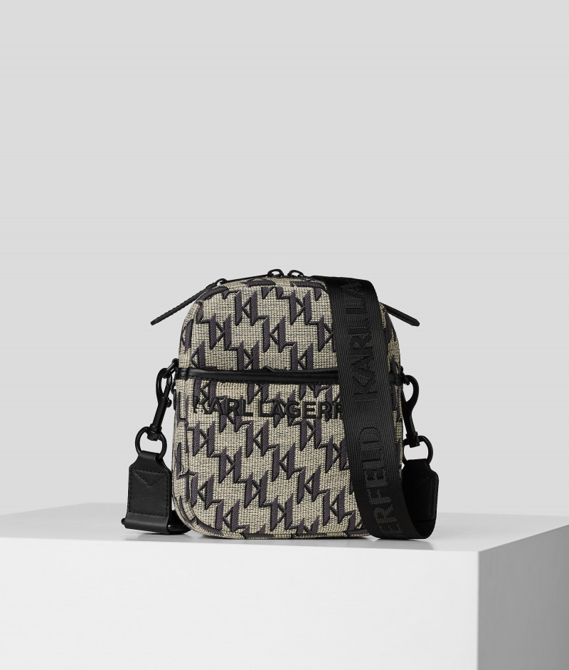 CROSSBODY KARL LAGERFELD K/MONOGRAM JKRD CROSSBODY | VERMONT CZ
