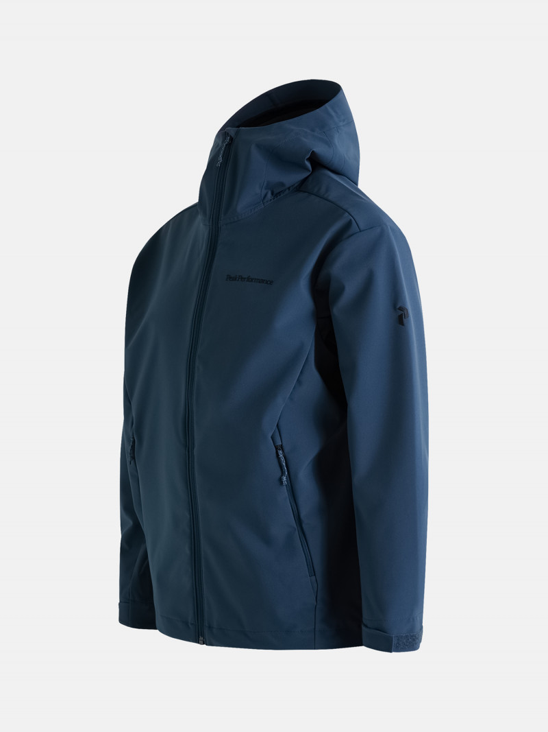 DZSEKI PEAK PERFORMANCE M EXPLORE HOOD JACKET BLUE STEEL MIDNIGHT | VERMONT HU