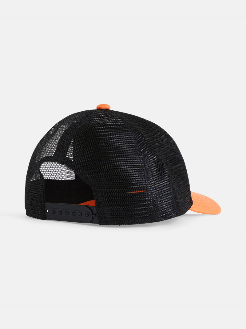 KŠILTOVKA PEAK PERFORMANCE PP TRUCKER CAP ORANGE FLARE MOTION GREY | VERMONT CZ