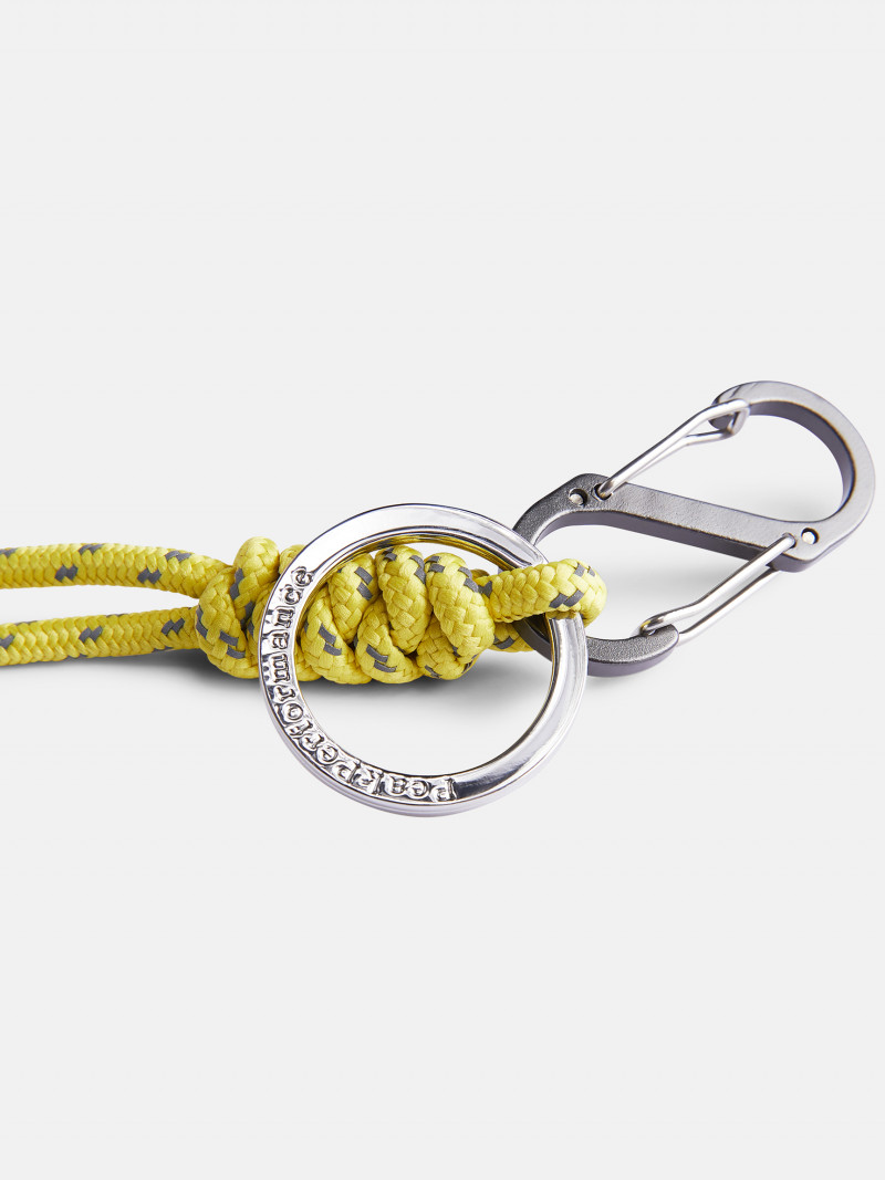 KLÍČENKA PEAK PERFORMANCE TECH KEY CHAIN CANARY LIME QUIET GREY ...
