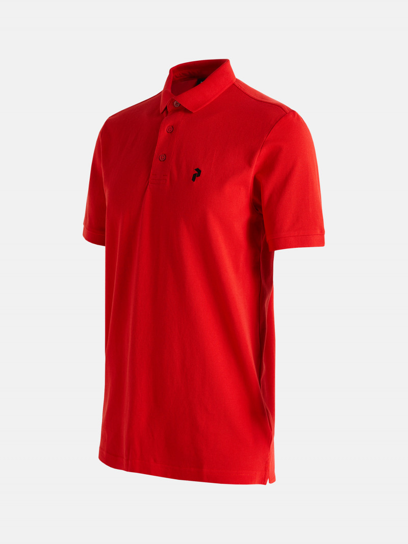 POLOKOŠILE PEAK PERFORMANCE M CLASSIC COTTON POLO RACING RED | VERMONT CZ
