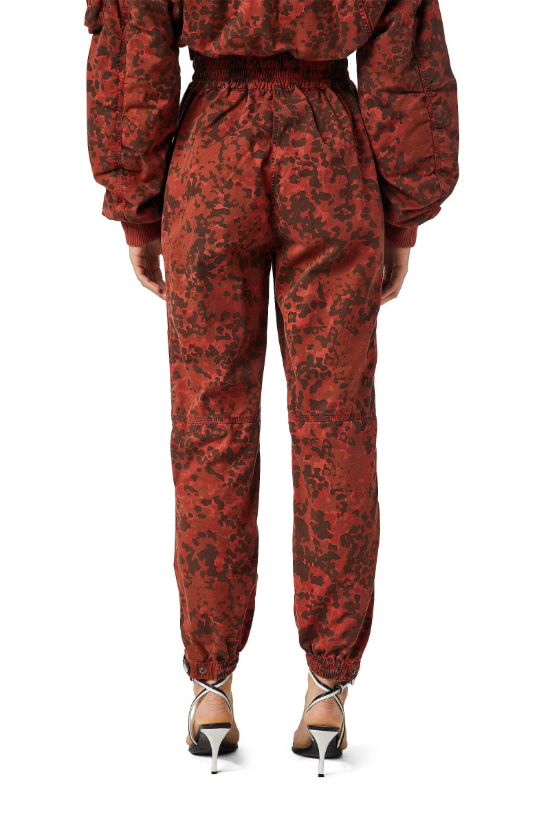 KALHOTY DIESEL P-BORGOGNA-PAT TROUSERS PICANTE | VERMONT CZ