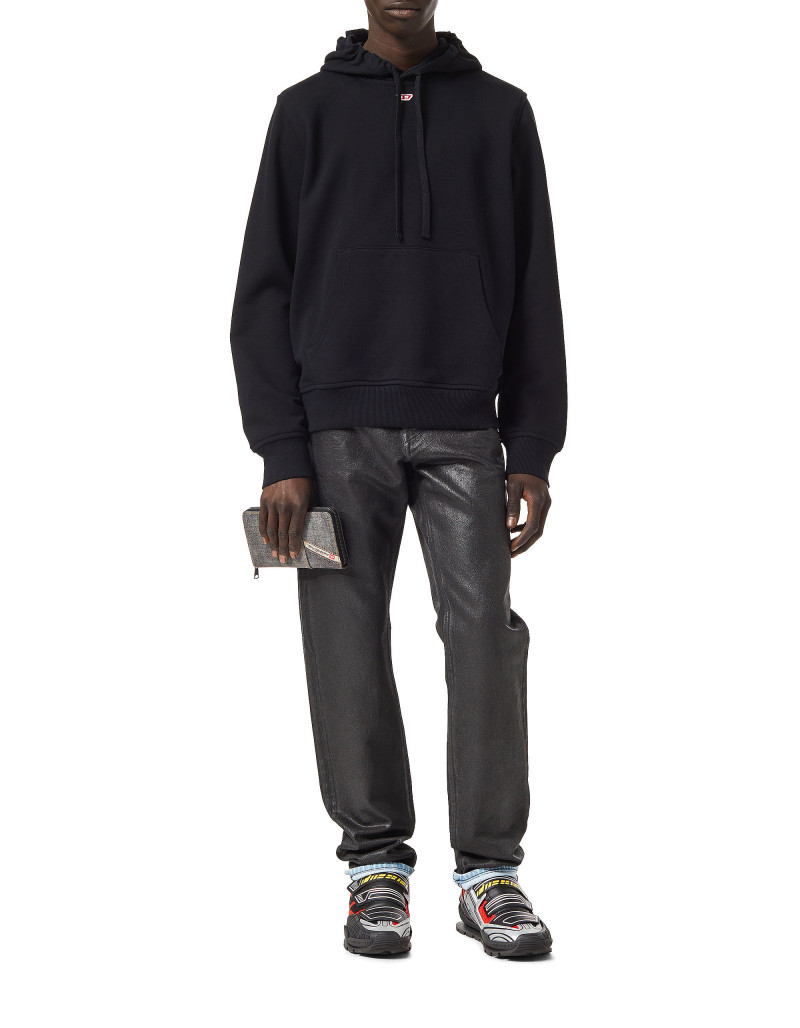 MELEGÍTŐ FELSŐ DIESEL S-GINN-HOOD-D SWEAT-SHIRT BLACK | VERMONT HU