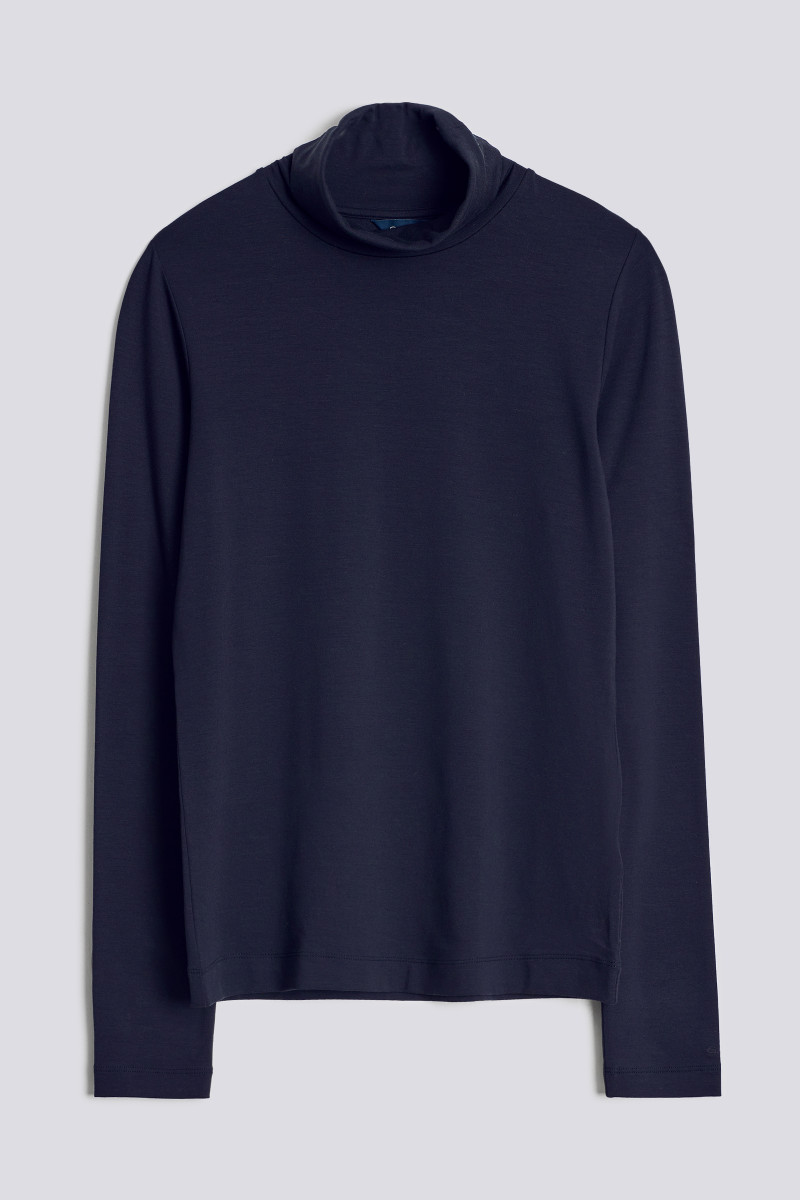 ROLÁK GANT D1. JERSEY LS TURTLENECK evening blue | GANT CZ