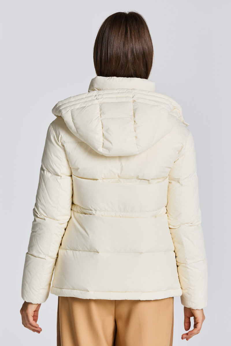BUNDA GANT D2. MID LENGTH DOWN JACKET cream | GANT CZ