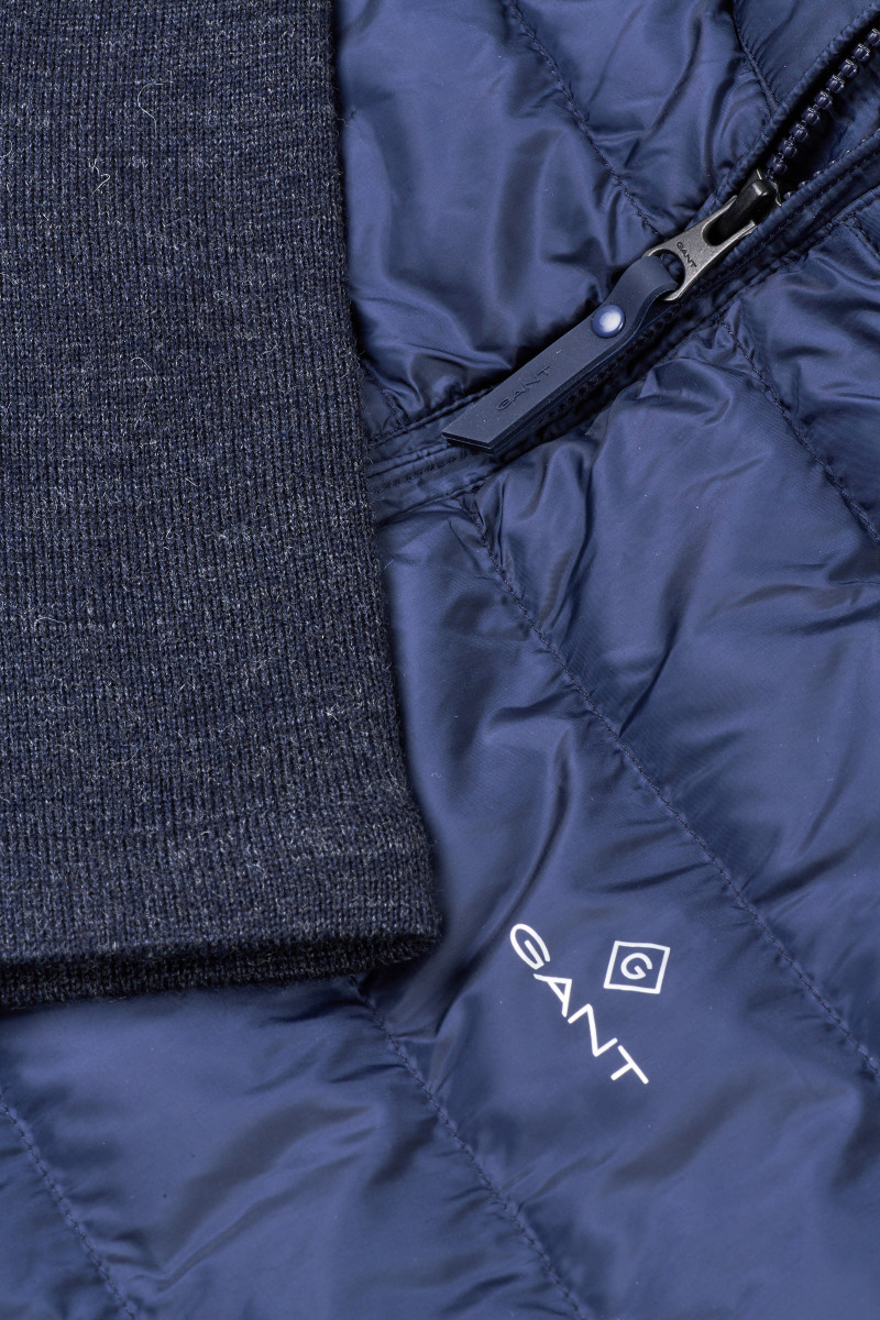 BUNDA GANT D1. MIXED MEDIA LIGHT PADDED JKT evening blue | GANT SK