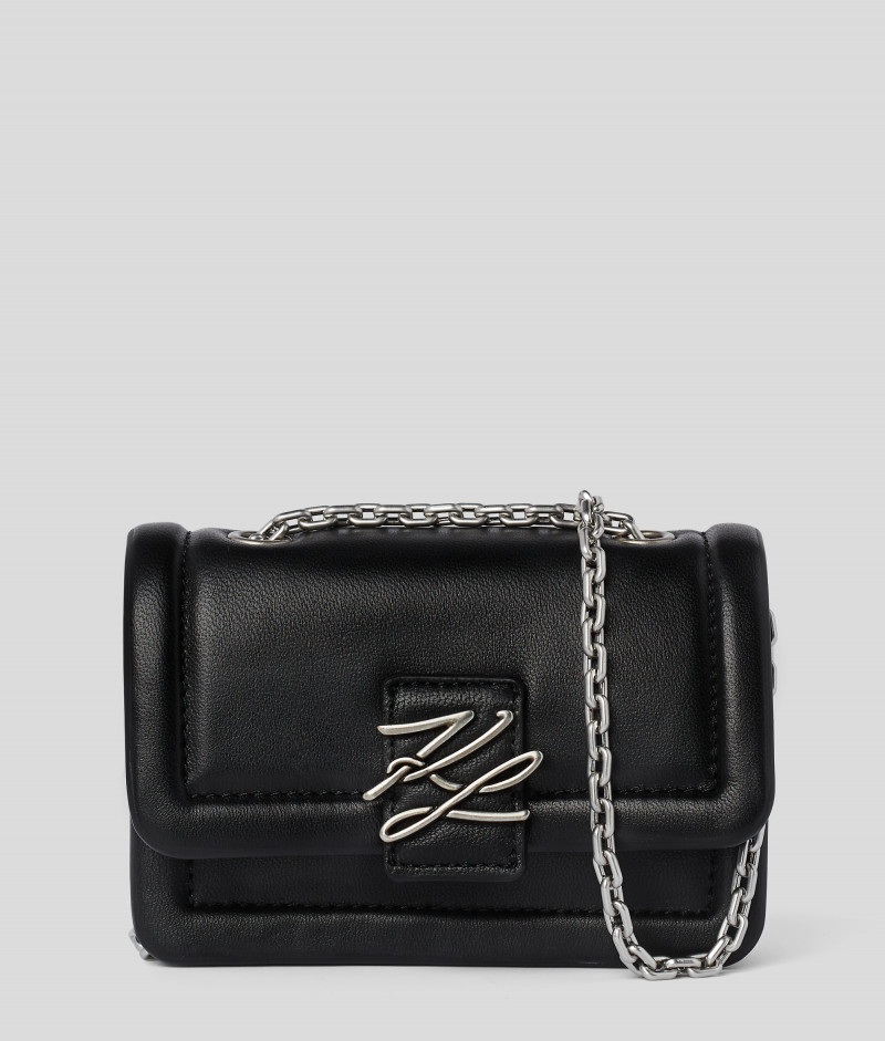 PENĚŽENKA KARL LAGERFELD K/AUTOGRAPH SOFT LEA WOC BLACK | VERMONT CZ