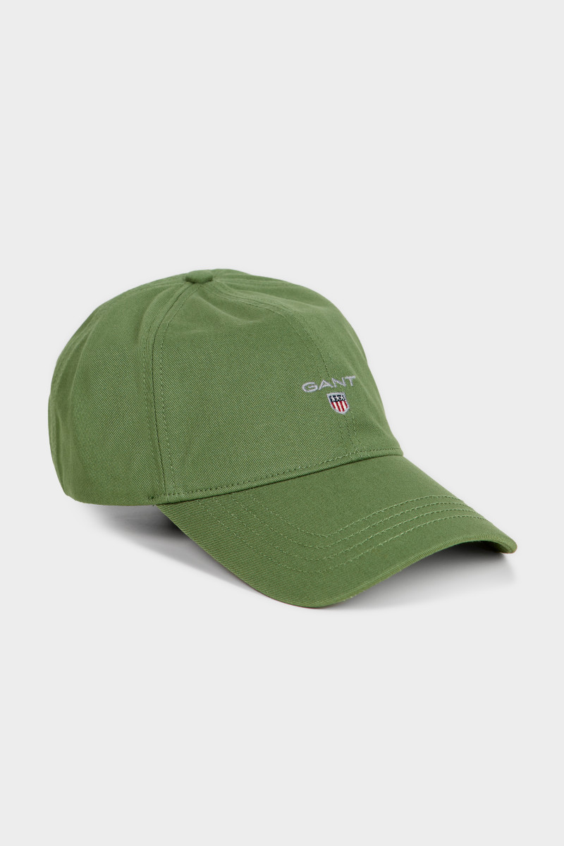 KŠILTOVKA GANT COTTON TWILL CAP LEAF GREEN | GANT CZ