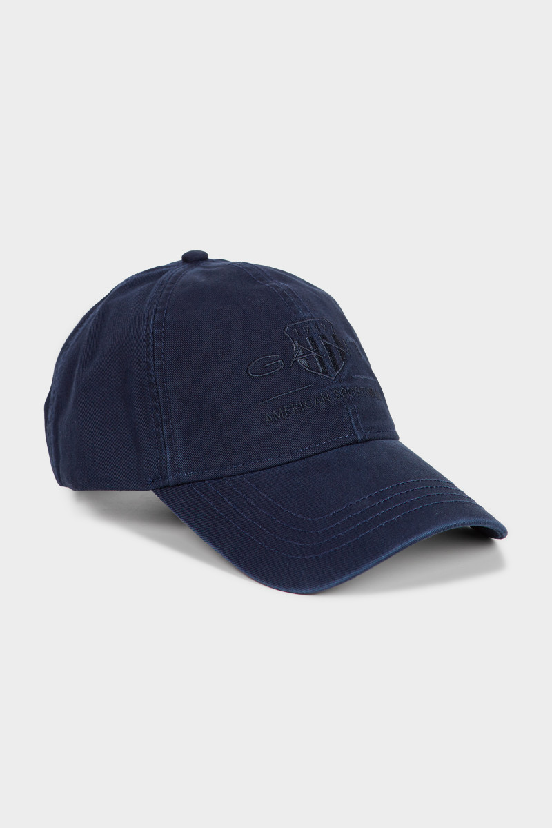 KŠILTOVKA GANT D2. TONAL ARCHIVE SHIELD CAP EVENING BLUE | GANT CZ