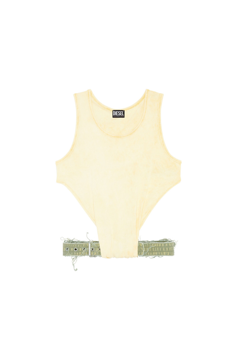 TRIČKO DIESEL T-ILMY TANK TOP PASTEL YELLOW | VERMONT CZ