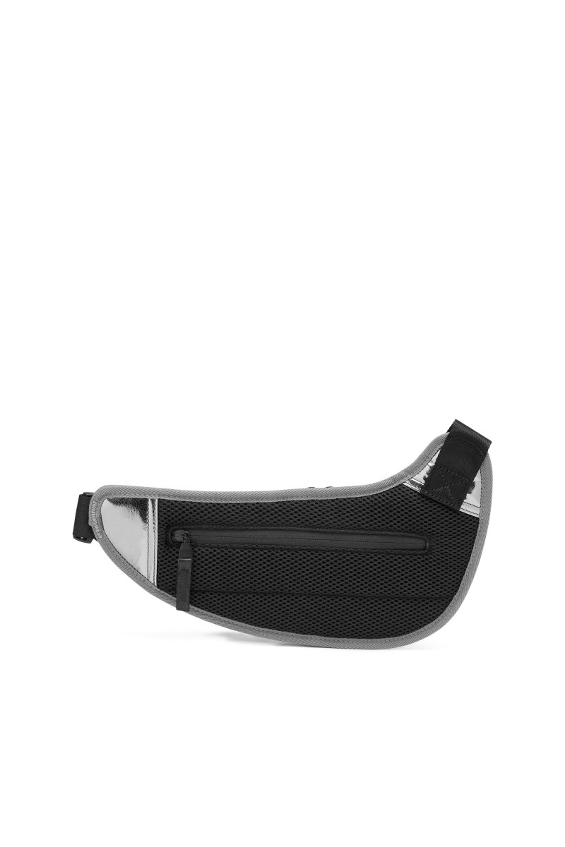 VESETÁSKA DIESEL 1DR-POD 1DR-POD CROSSBODY BELT BRUSHED NICKEL | VERMONT HU