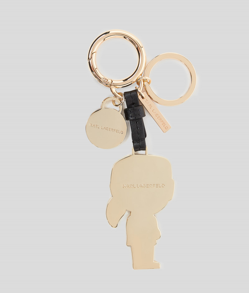KLÍČENKA KARL LAGERFELD K/IKONIK 2.0 KARL CHARM KEYCH GOLD | VERMONT CZ