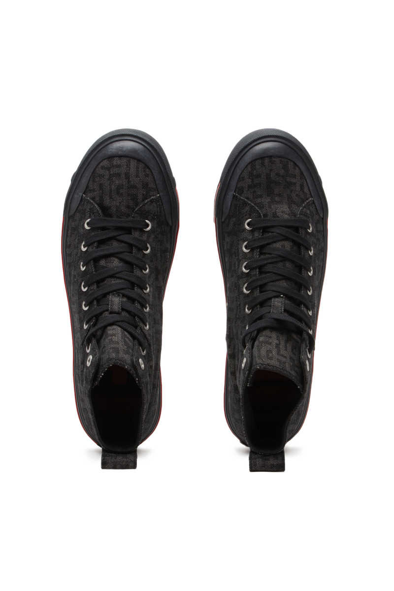 SPORTCIPŐ DIESEL ATHOS S-ATHOS MID SNEAKERS BLACK | VERMONT HU