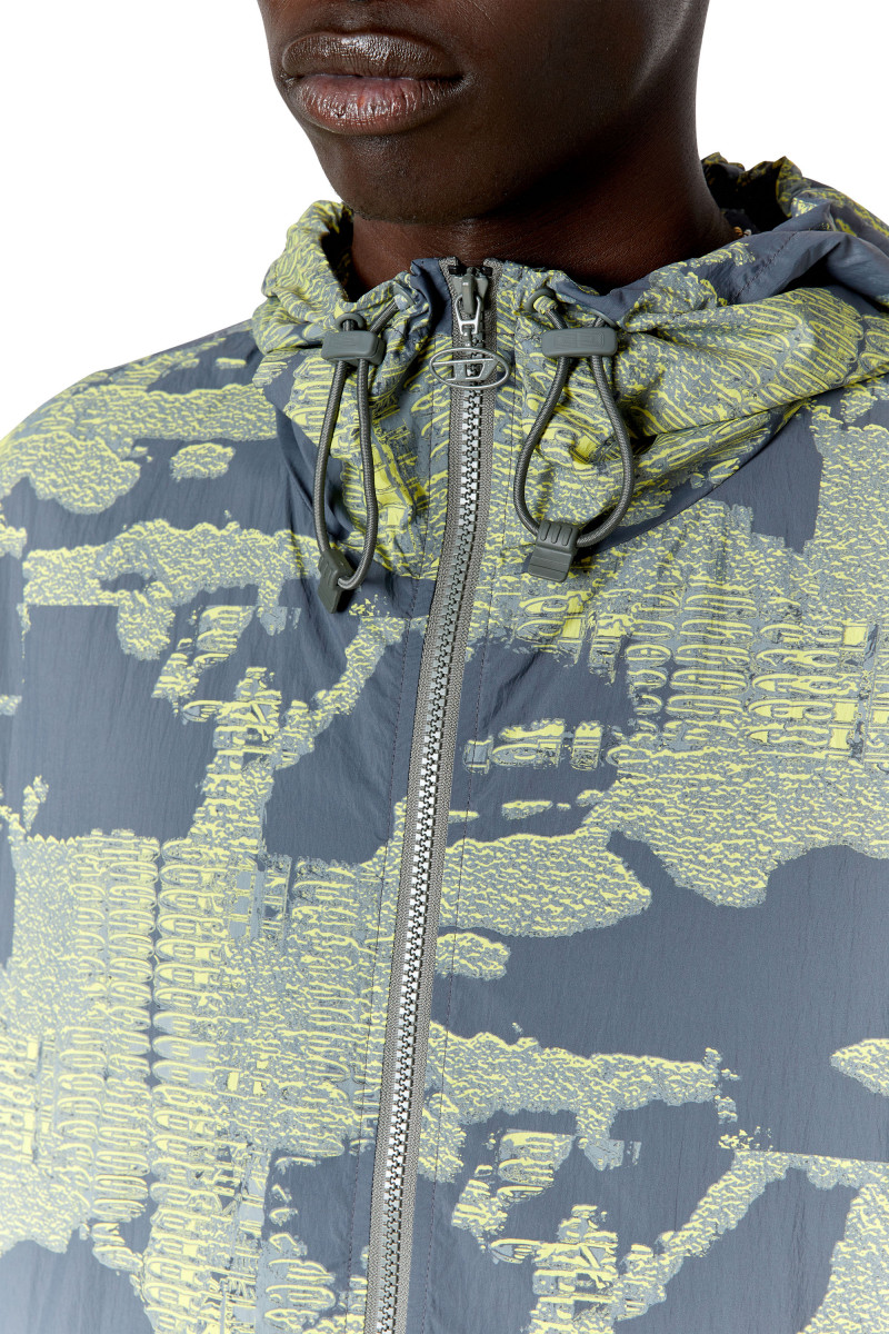 BUNDA DIESEL J-WARRETT-CMF-A JACKET LIME GREEN | VERMONT CZ