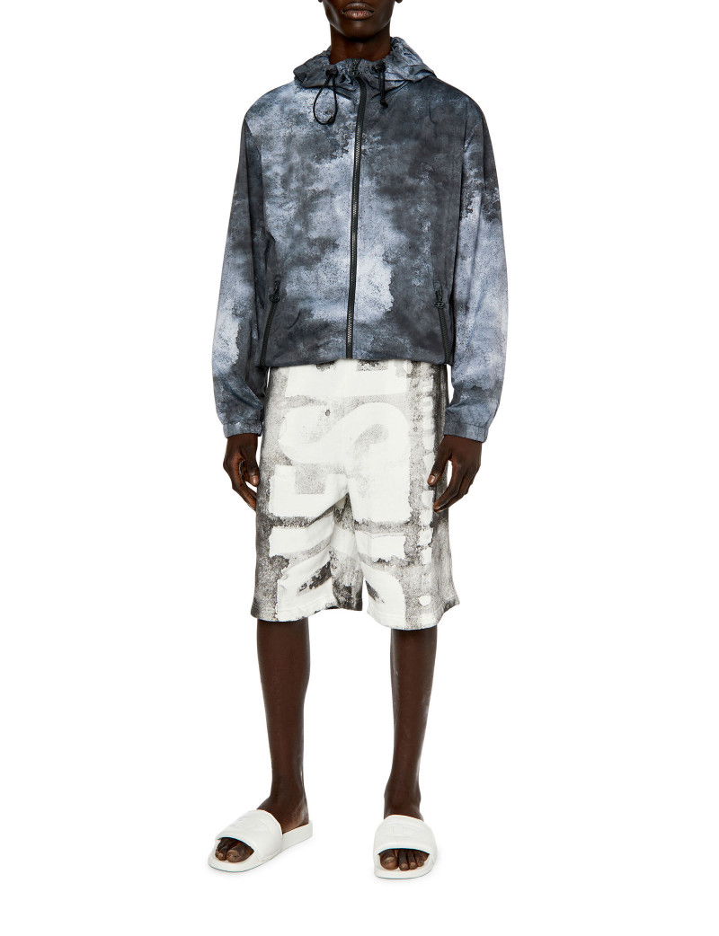 BUNDA DIESEL J-WARRETT-LOGO JACKET GREY | VERMONT CZ