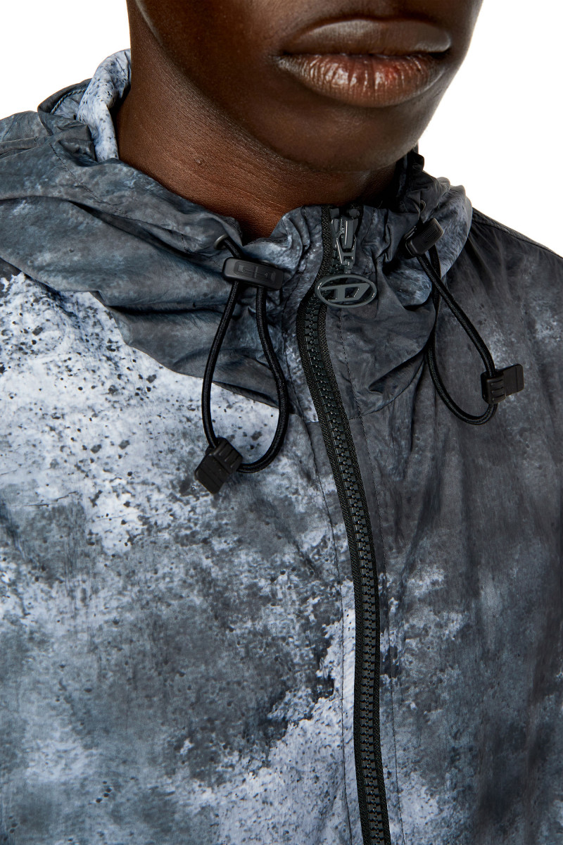 BUNDA DIESEL J-WARRETT-LOGO JACKET GREY | VERMONT CZ