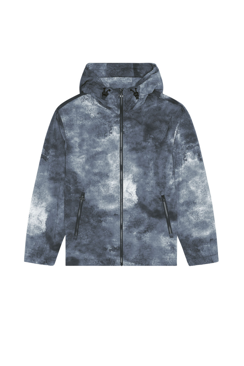 BUNDA DIESEL J-WARRETT-LOGO JACKET GREY | VERMONT CZ