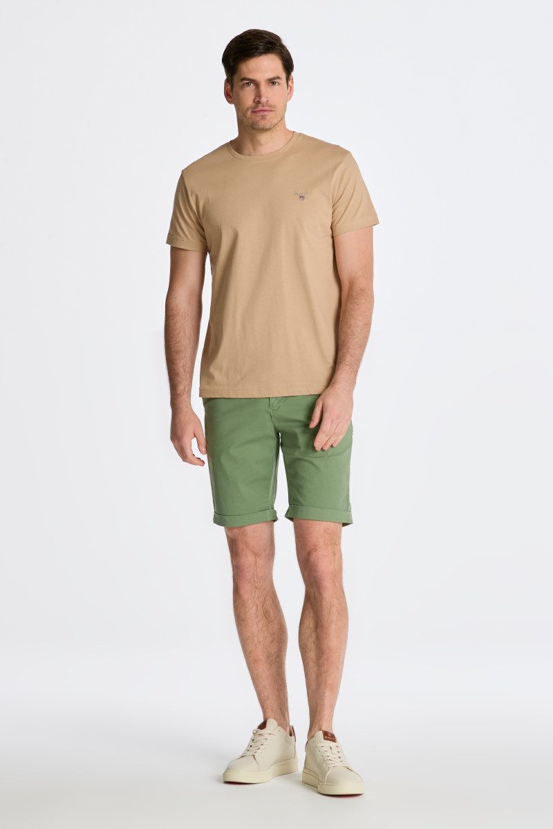 ŠORTKY GANT ALLISTER SUNFADED SHORTS KALAMATA GREEN | GANT SK