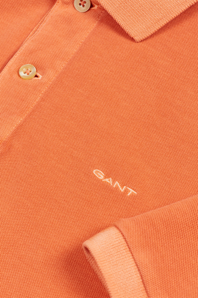 POLOKOŠILE GANT SUNFADED PIQUE SS RUGGER apricot orange | GANT CZ