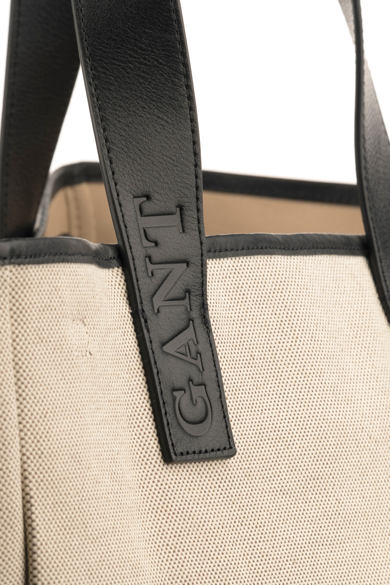 TAŠKA GANT CANVAS OVERSIZED TOTE black3 | GANT SK