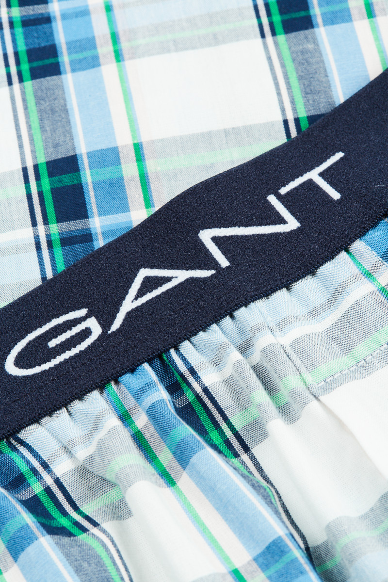 PYŽAMOVÉ KALHOTY GANT CHECK PAJAMA PANTS DAY BLUE | VERMONT CZ