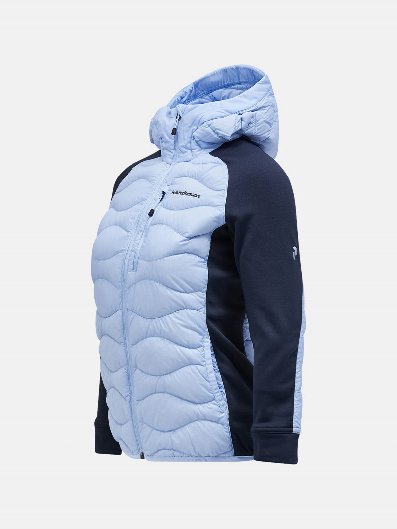 BUNDA PEAK PERFORMANCE W HELIUM DOWN HYBRID HOOD AMITY BLUE/BLUE SHADOW | VERMONT CZ