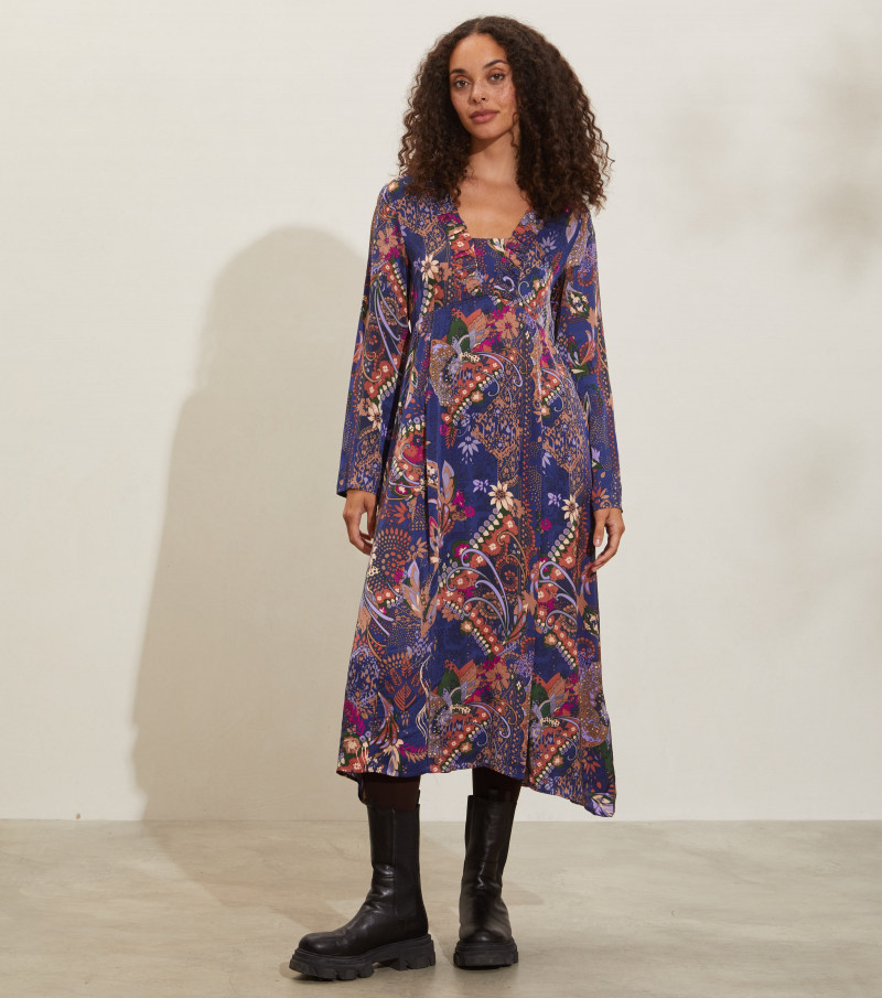ŠATY ODD MOLLY MAIRA DRESS BLUE | VERMONT SK
