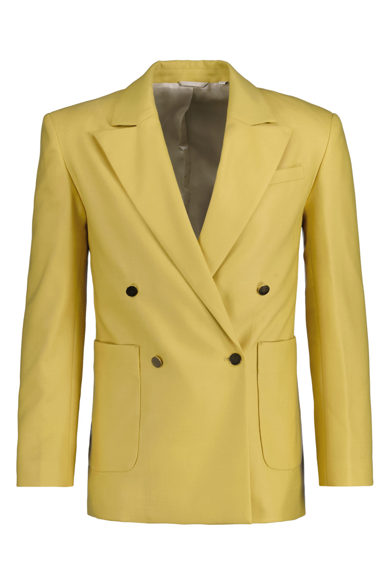 SAKO GANT REGULAR CLUB BLAZER DUSTY YELLOW | GANT CZ