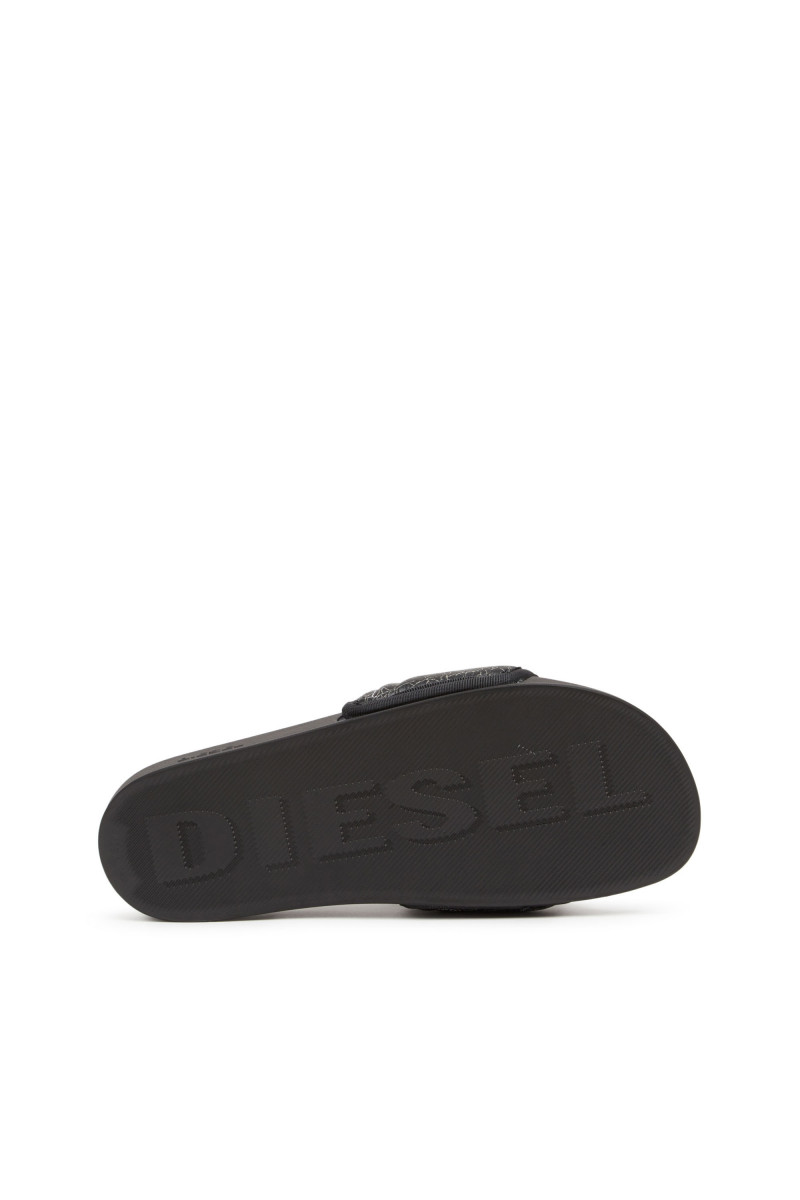 PAPUCS DIESEL MAYEMI SA-MAYEMI PUF X SANDALS BLACK | VERMONT HU