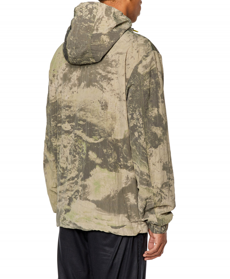 BUNDA DIESEL J-WARRETT-PRINT JACKET GREEN | VERMONT CZ