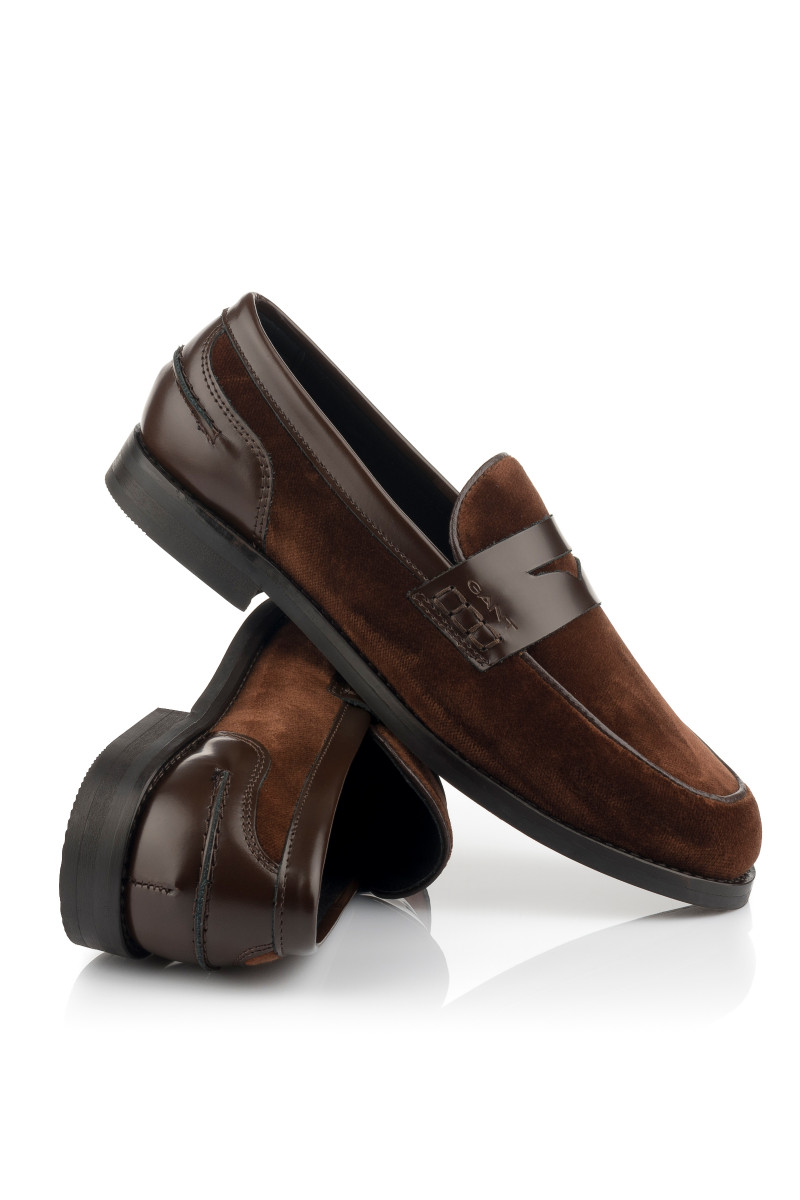 MOKASÍNY GANT GRACELYN DARK BROWN | GANT CZ