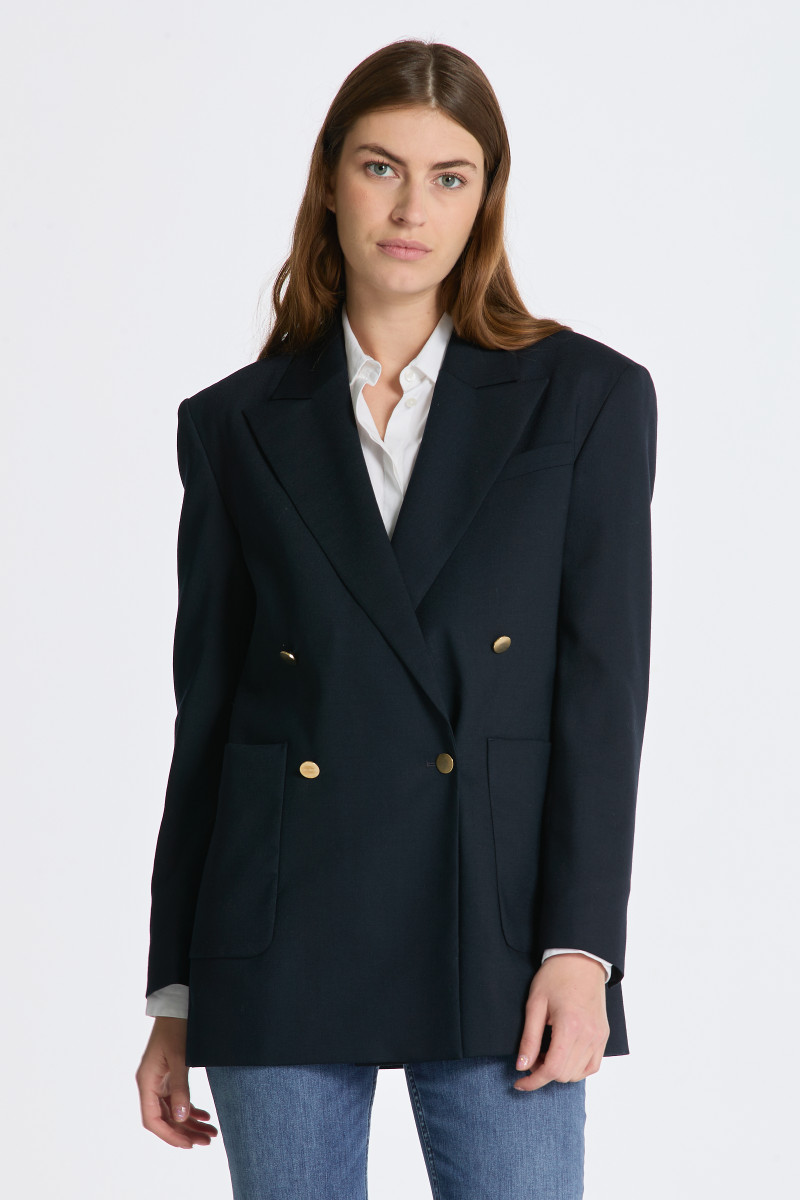 BLEJZR GANT REGULAR CLUB BLAZER EVENING BLUE | GANT CZ