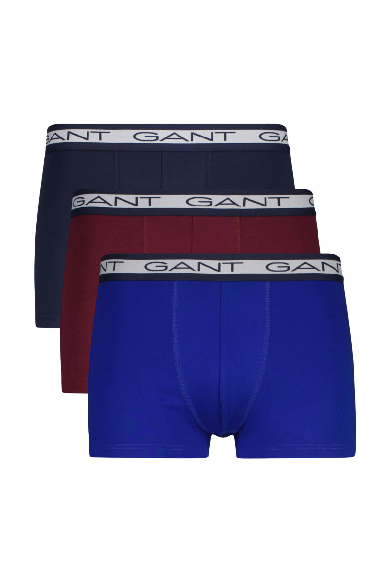 SPODNÍ PRÁDLO GANT BASIC TRUNK 3-PACK college blue | GANT CZ