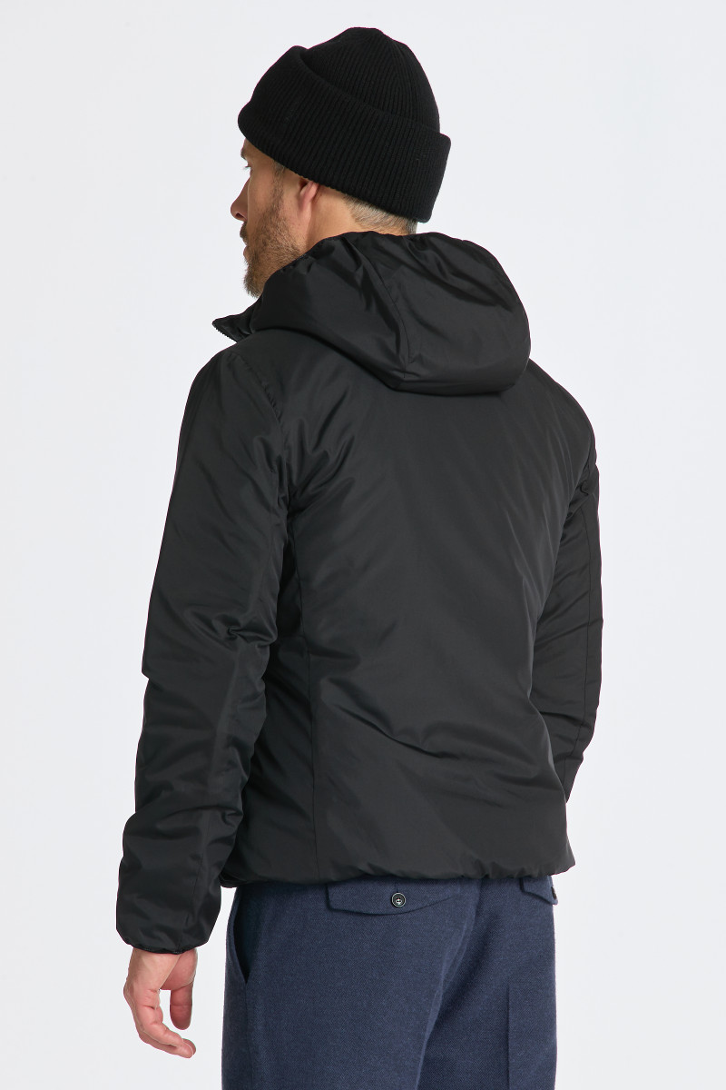 BUNDA GANT REVERSIBLE HOODED JACKET black | GANT CZ