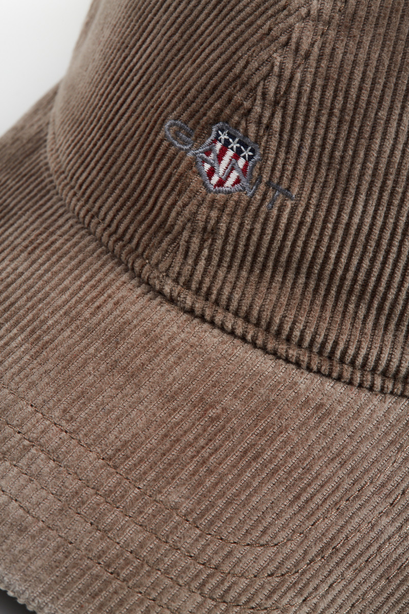 KŠILTOVKA GANT SHIELD CORD CAP desert brown | GANT CZ