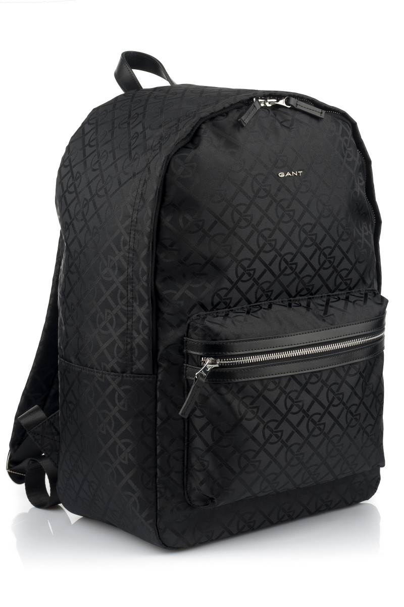 BATOH GANT G-PATTERN BACK PACK EBONY BLACK | GANT CZ