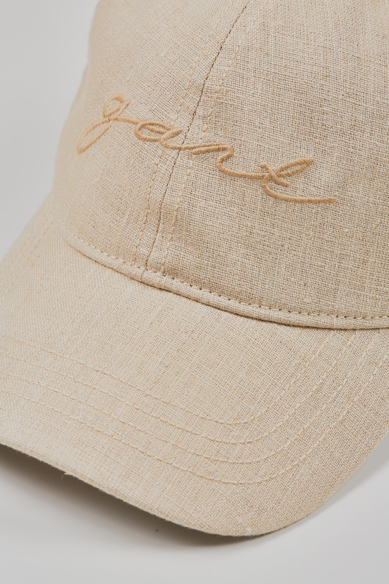KŠILTOVKA GANT LINEN CAP dry sand | GANT CZ