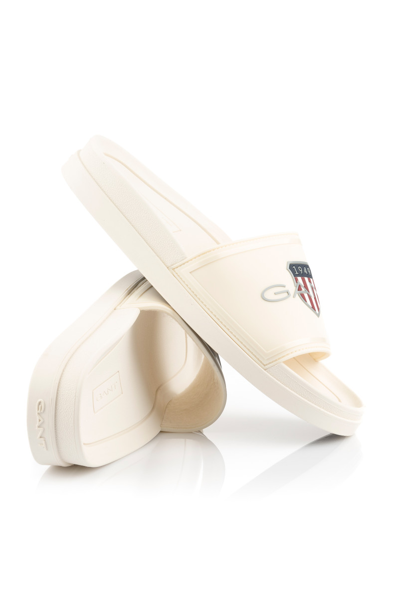 PANTOFLE GANT PIERBAY WHITE | GANT CZ