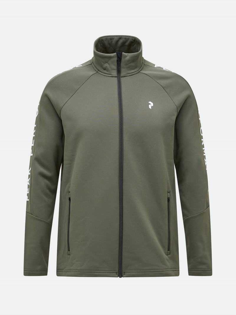 MIKINA PEAK PERFORMANCE M RIDER ZIP JACKET PINE NEEDLE | VERMONT SK