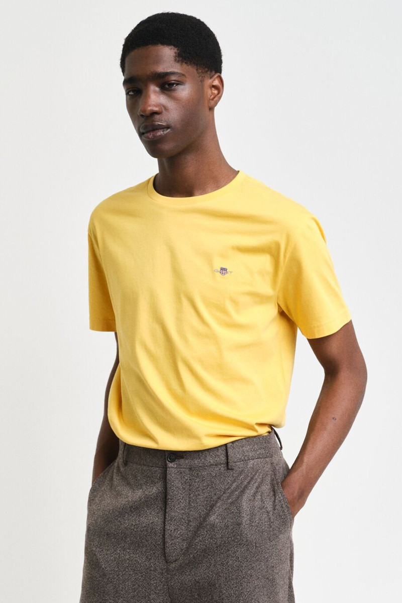 TRIČKO GANT REG SHIELD SS T-SHIRT FADED SUNSET | GANT CZ